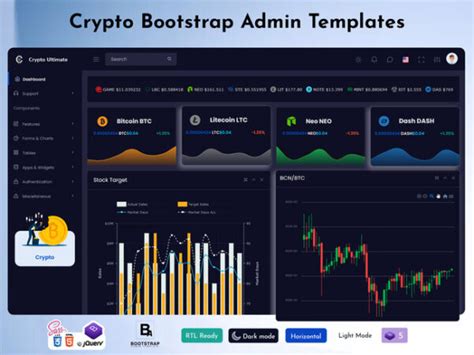 Crypto Bootstrap Admin Templates Bootstrap Admin Template