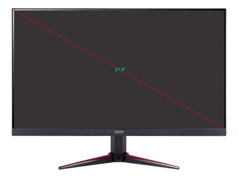 Acer Nitro Gaming Series VG220Q bmiix 22" (21.5" Diagonal) Full HD 1920 ...
