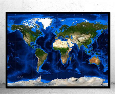 Stereographic Projection Map