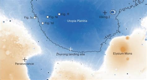 Mystiska Polygoner Har Upptäckts Under Mars Yta