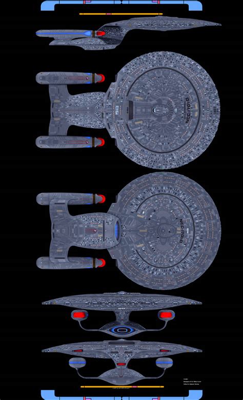 Galaxy Class Refit Block Ii By Morgandonovan On Deviantart