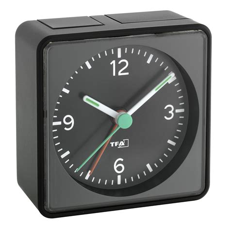 Analogue Alarm Clock Push Tfa Dostmann