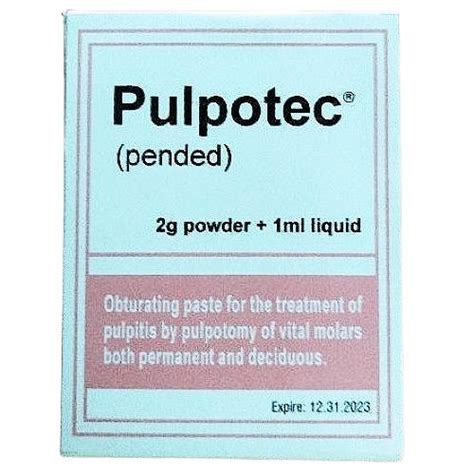 Pulpotec Cement For Your Endo Needs Carpio Dental Supply