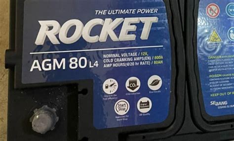 Rocket Car Battery Car Accessories Accessories On Carousell