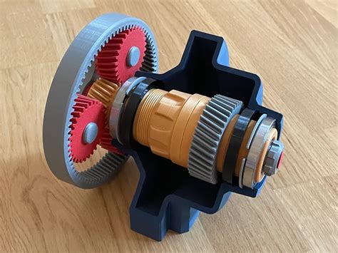 Planetary Gearbox Model Free 3d Print Model Makerworld
