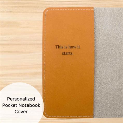 Pacific Pocket Notebook Cover Oberon Design