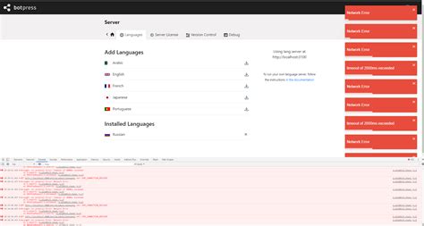 Error After Language Installing Issue Botpress V GitHub