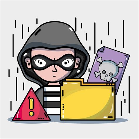 Person Hacker To Programmer Virus In The System 657903 Vector Art At Vecteezy