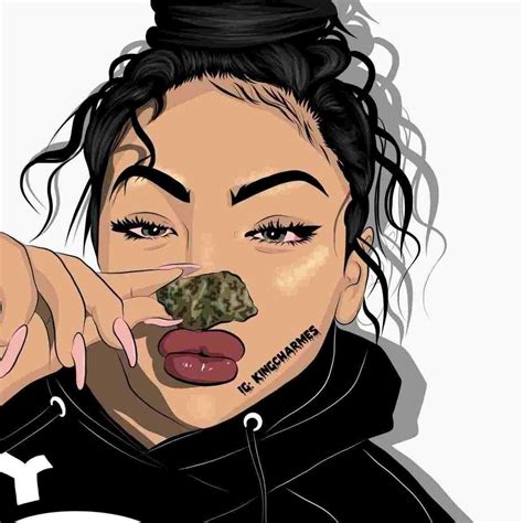 Cartoon Swag Girl