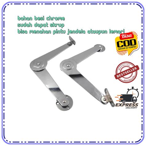 2 Pcs Engsel Wayang Besar Engsel Salon Engsel Jendela Free Skrup