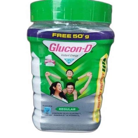 Glucon D Regular Powder 500gm Treatment Instant Energy Drink At ₹ 198 Jar In Darbhanga