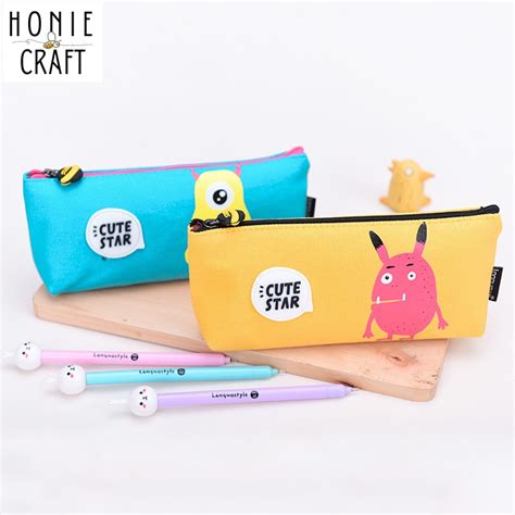 Hộp Bút Quái Vật Languo Hộp đựng Bút Chibi Màu Kẹo Ngọt Shopee Việt Nam