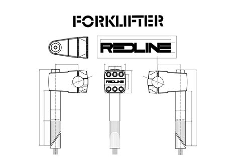The Reissue 6 Bolt Redline Forklifter Handlebar Stem — Redline Bmx