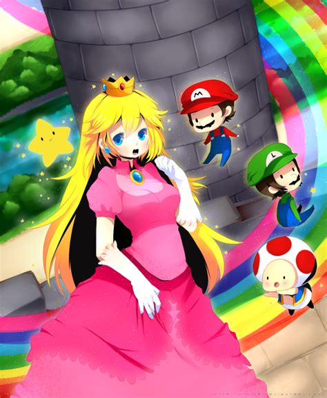 Princess Peach And Daisy Fan Art