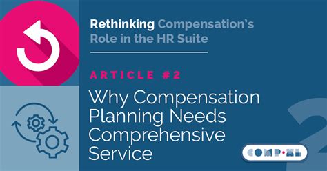 Why Compensation Planning Needs Comprehensive Service