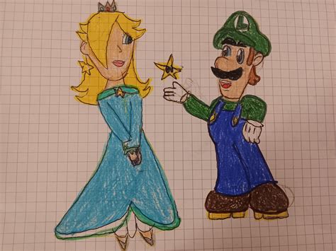 Princess Rosalina And Luigi