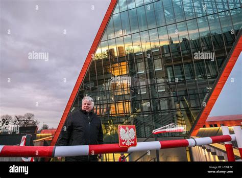 Gdansk Poland 5th Apr 2017 Senator Bogdan Borusewicz Is Seen On 5th