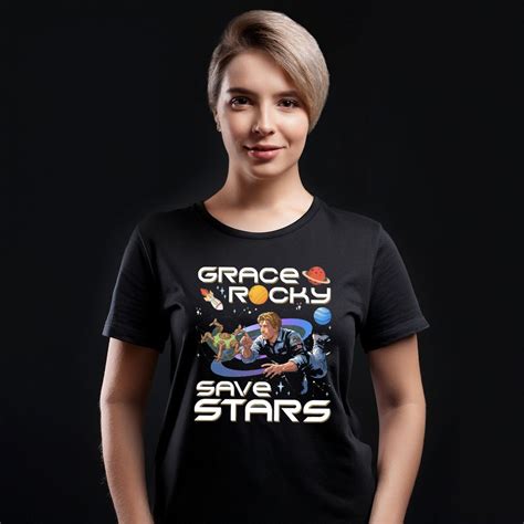 Project Hail Mary Shirt Grace Rocky Save Stars
