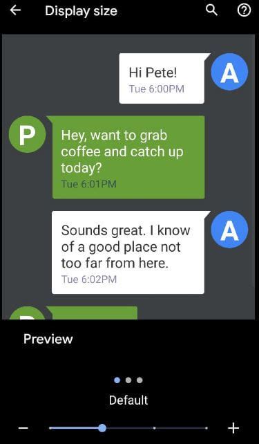 How To Change Font Size And Display Size On Android Oreo 8 0