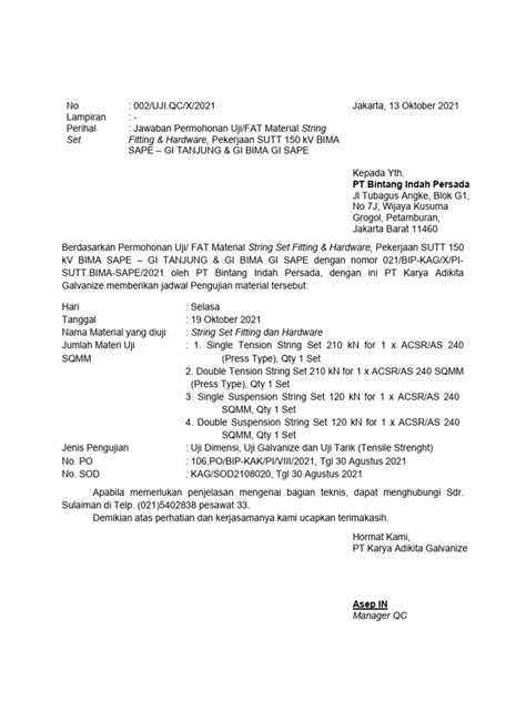 Surat Kesanggupan Fat Bima Sape Pdf