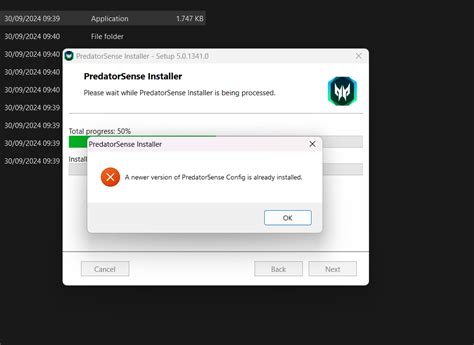 Predator PNH Can T Install Predator Sense Acer Community