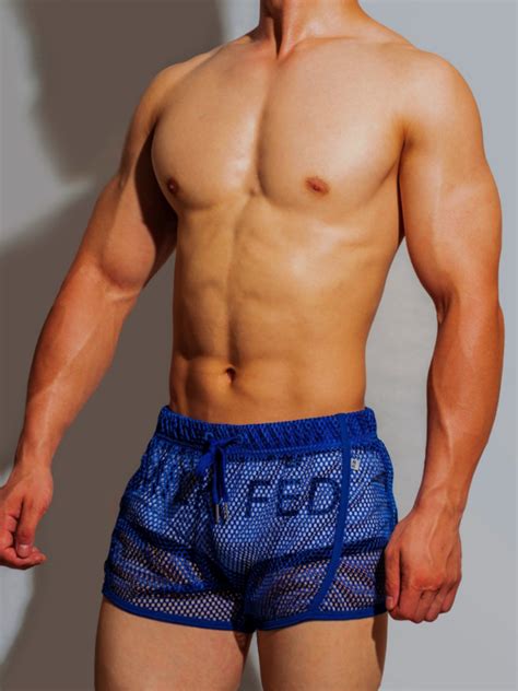 Mens Mesh Boxer Briefs Embrace Your Sensuality White Sock