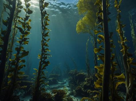 Kelp Forest Ecosystem2 Premium Ai Generated Image