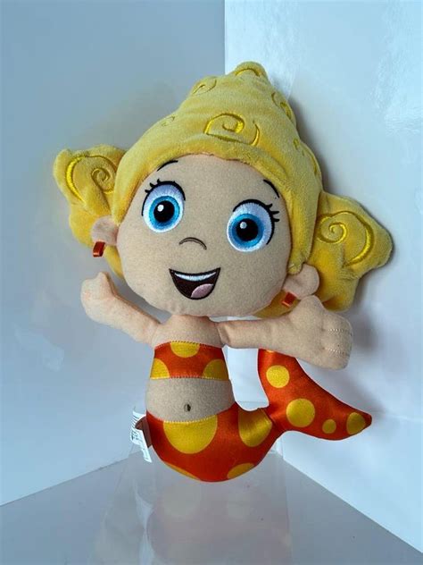 Deema Bubble Guppies Nickelodeon Plush Stuffie Mermaid Tv Show Cartoon