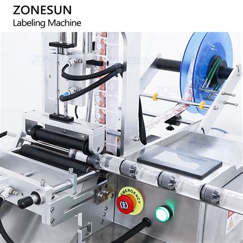 Small Round Bottle Self Adhesive Sticker Label Applicator Machine With