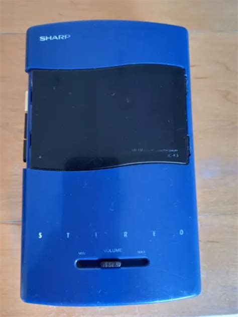 Vintage Sharp Jc F3 Personal Stereo Cassette Player Fm Walkman Working £1700 Picclick Uk