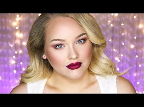 Soft Glam Holiday Makeup Tutorial Nikkietutorials Youtube