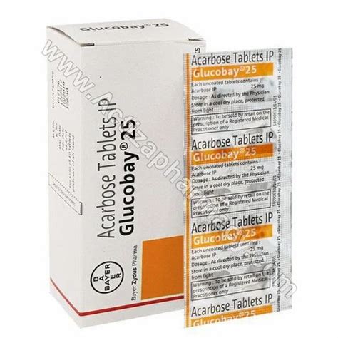 Acarbose Tablets 25 Mg At Rs 450 Box एकार्बोस टॅब्लेट In Surat Id 9130838073