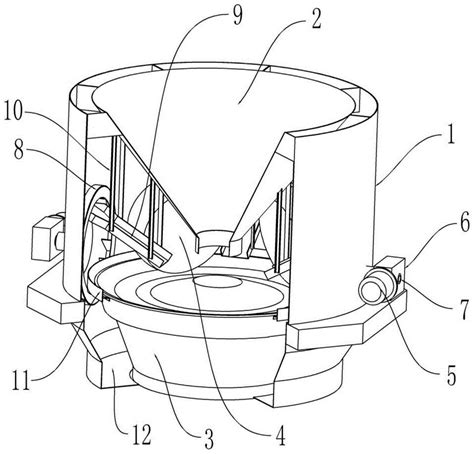 一种磨内筛分提升装置和立式辊磨机的制作方法2