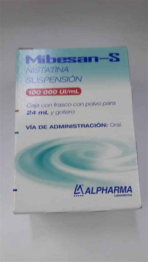 Mibesan S Nistatina Susp 100 000 Ui Ml 24ml 7503003134701