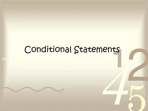 Ppt Conditional Statements Powerpoint Presentation Free Download Id 2657373