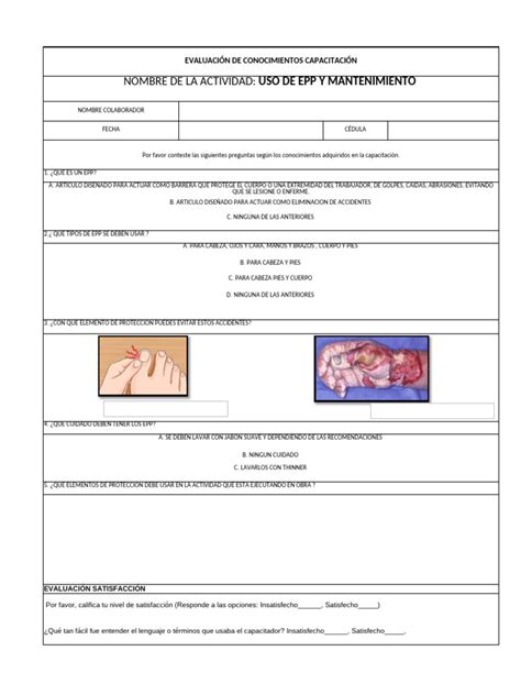 Capacitacion Epp Pdf