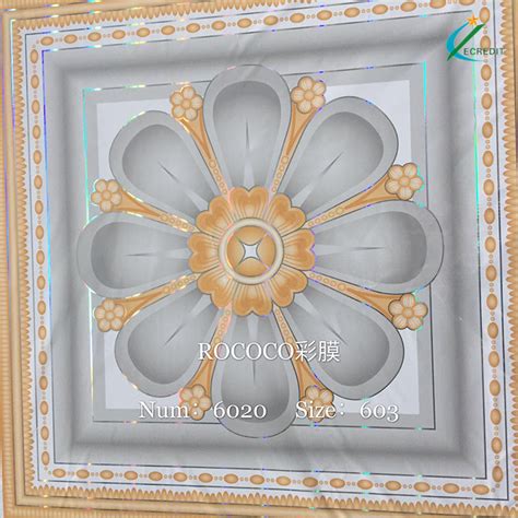 Laminate Wood Plain Pvc Designer Ceiling Panel For Home Decoration Ceiling Panel And Building