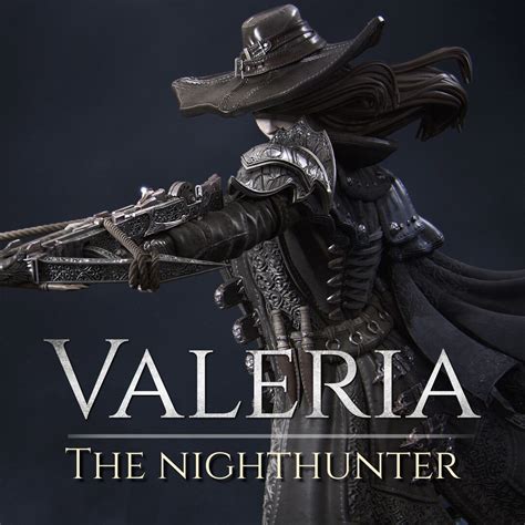 Valeria The Nighthunter By Nerikson Elegant Gritty Female Vampire