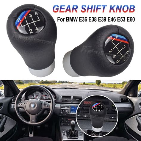 56 Speed Gear Shift Knob For Bmw 1 3 5 6 Series E30 E36 E39 E46 E60