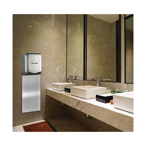 Alpine Industries Wall Guard For Electric Hand Dryer Stainless Steel