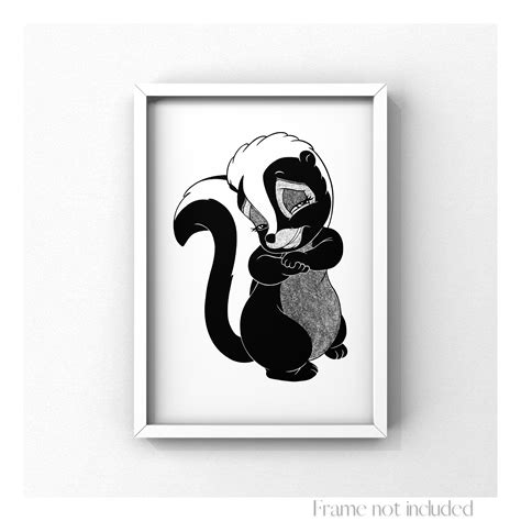 Bambi Flower The Skunk