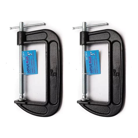 2 Grampos Tipo C Profissional Marceneiro Heavy Duty 5 Polegadas Shopee Brasil