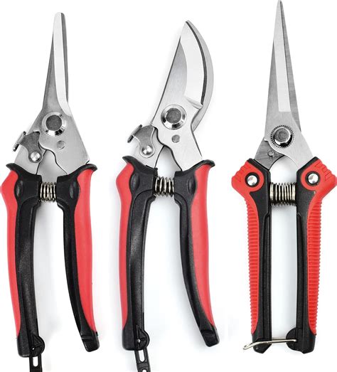 Sokawo Bypass Gartenschere Set Astschere Baumschere Für Pflanzen Rose Und Für Saubere
