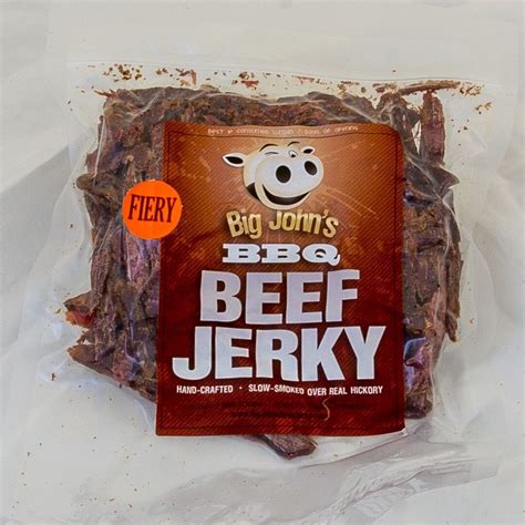 Fiery Bbq Big Johns Beef Jerky