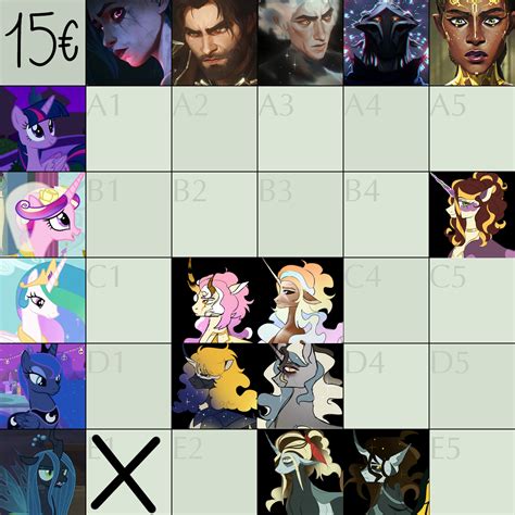 Arcane X Mlp Grid On Toyhouse