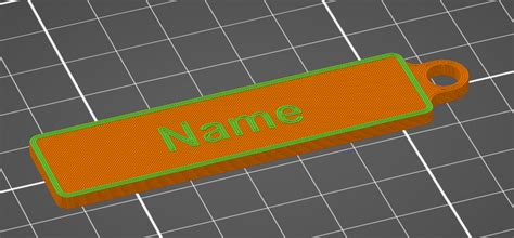Name Tag Customizable By Danielhe Download Free Stl Model