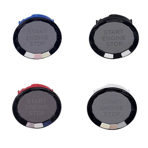 Crystal Colored Push Start Button Bmw G Chassis