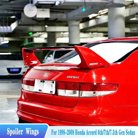 For 1998 2008 Honda Accord 6th 7th 75th Gen Sedan Rear Trunk Lid Lip