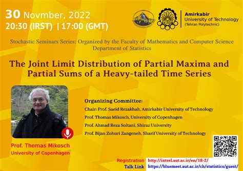 The Joint Limit Distribution مديريت همكاری های علمی و بين المللی