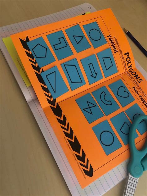 Area Of Polygons Interactive Notebook Interactive Notebooks Middle School Math Math Activities